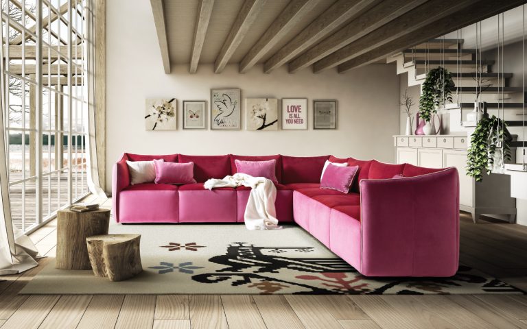 KUBIK - Divano in tessuto | Pensarecasa: Il Bello di Arredare